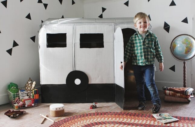 Cardboard Fort Kit Ideas You Can Try with your Kids - Love, Travel, and ...